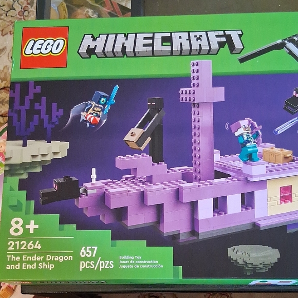 Lego | Toys | Lego Minecraft Ender Dragon And End Ship | Poshmark